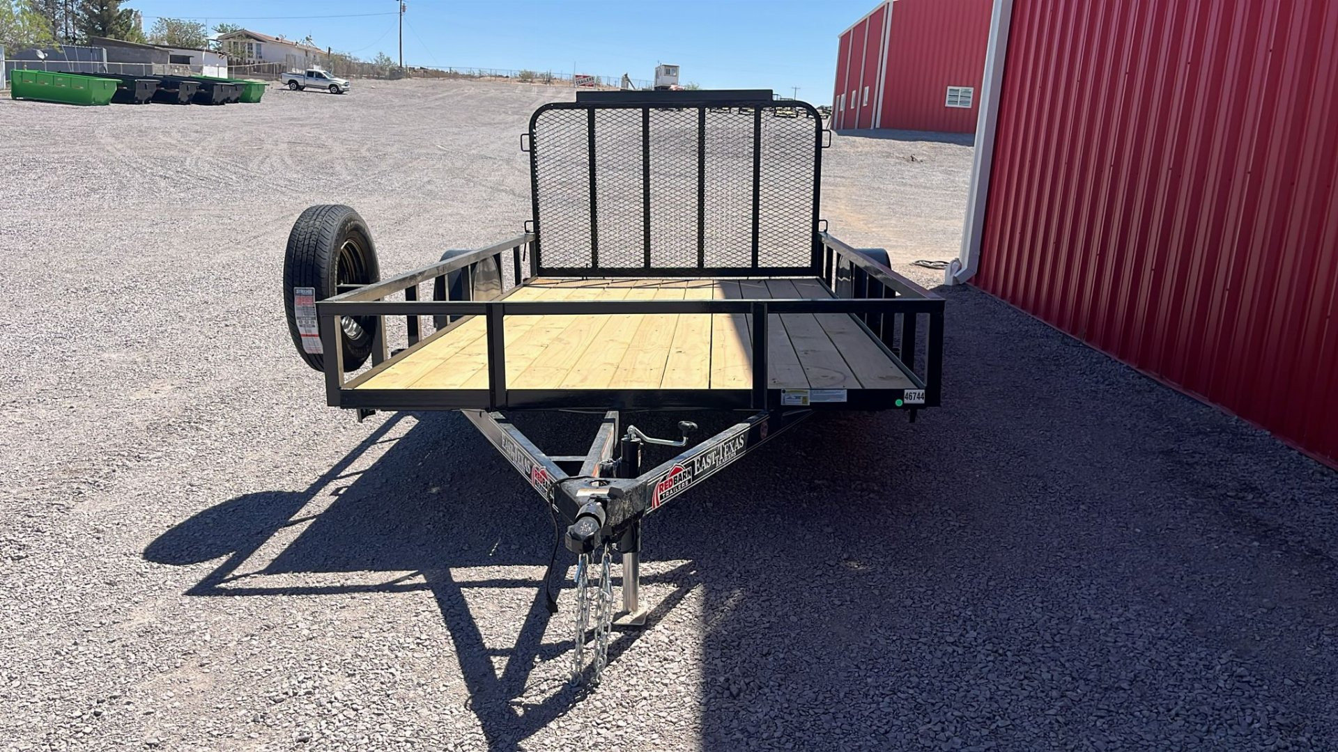New 2025 East Texas Trailers 83"X14' SINGLE AXLE 3K Utility Trailer ...