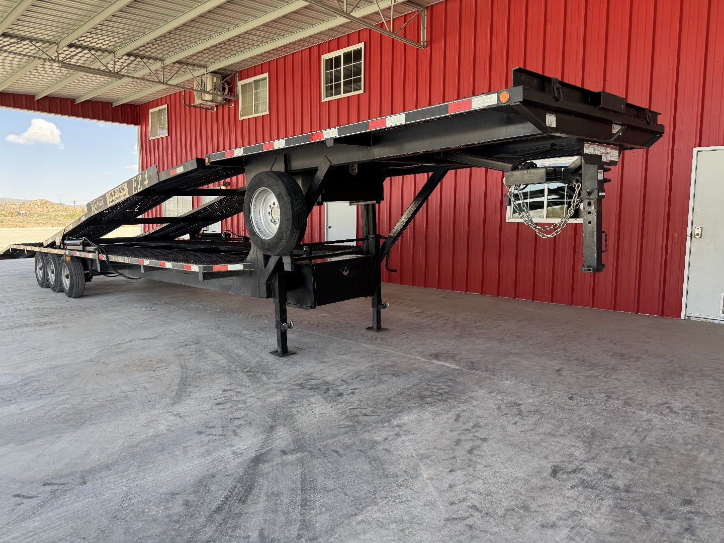 Used 2021 Kaufman Trailers 4 CAR HAULER Flatbed Trailer | El Paso Texas