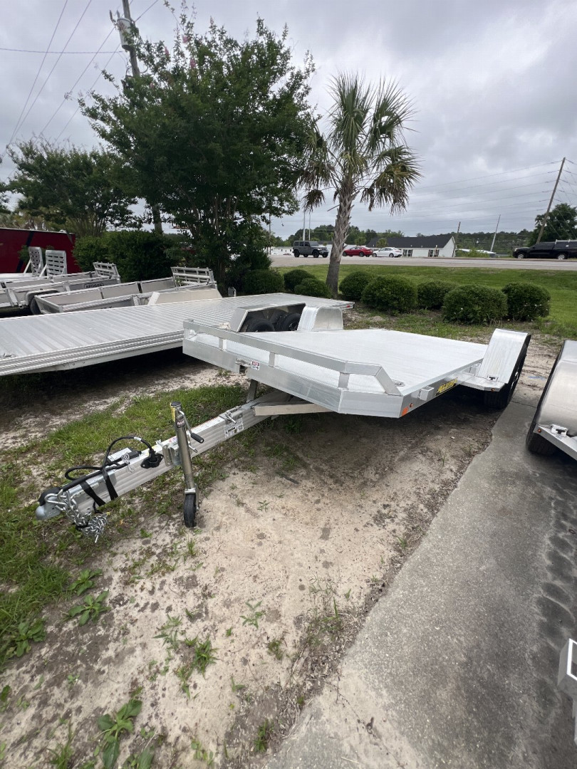 New 2025 Aluma 8214H Utility Trailer | Conway South Carolina