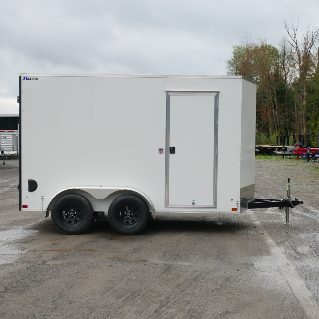 New 2025 ITI Cargo 84"X12' XE FLAT TOP V-NOSE Cargo / Enclosed Trailer ...
