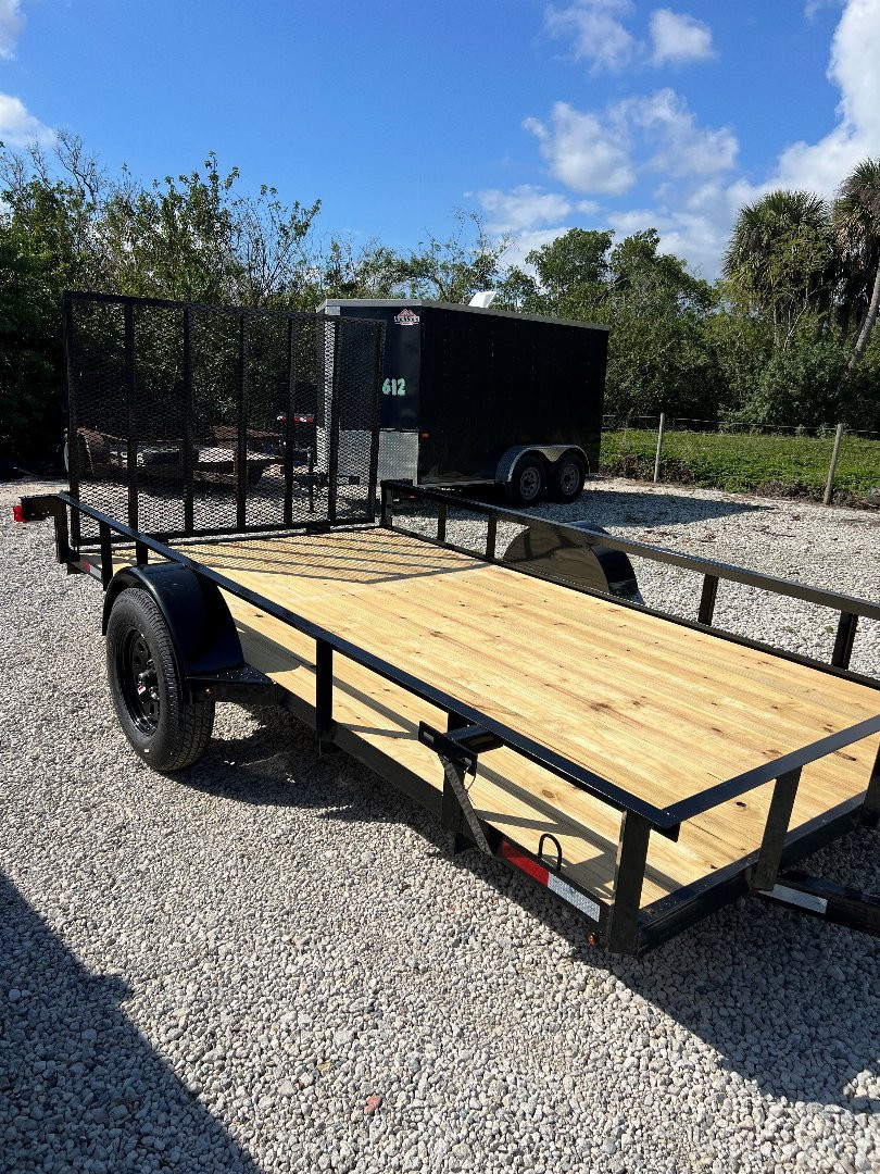 New 2025 Down 2 Earth Trailers 76X12 SINGLE AXLE 2990 LB GVWR Utility ...