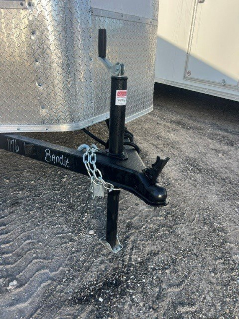 New 2025 Arising 6X12 SINGLE AXLE Cargo / Enclosed Trailer WITH REAR ...