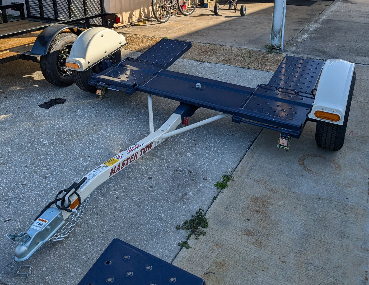 New 2025 MASTER TOW CAR DOLLY 80" 3.5K AXLE ELECTRIC BRAKE | Saint ...