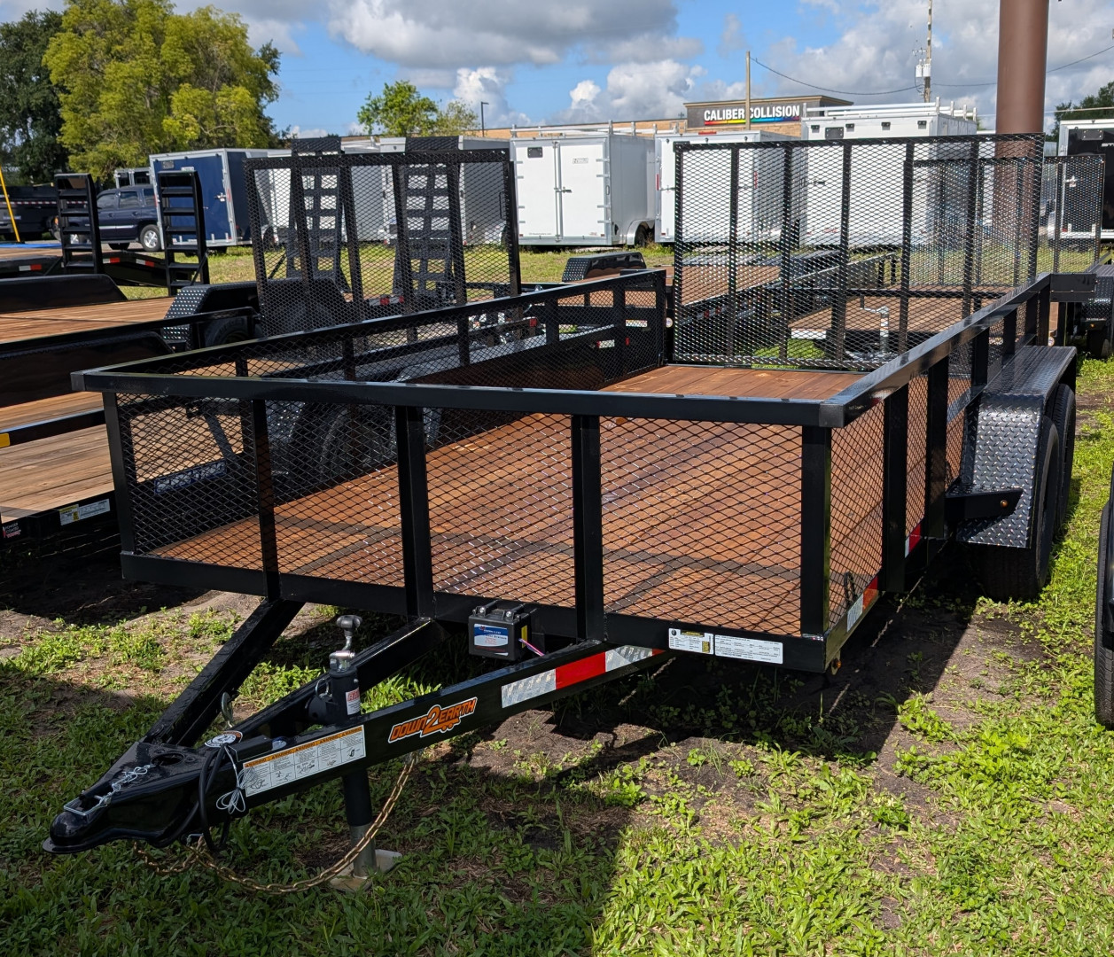 New 2025 Down 2 Earth Trailers Utility Trailer 7X14 UTILITY TRAILER 24 ...