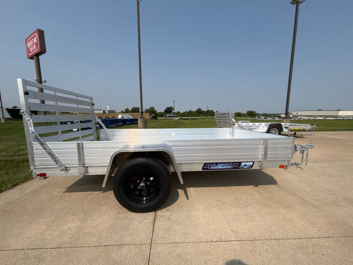 New 2026 Aluma 6310ESA-S-TG Utility Trailer | Hiawatha Iowa