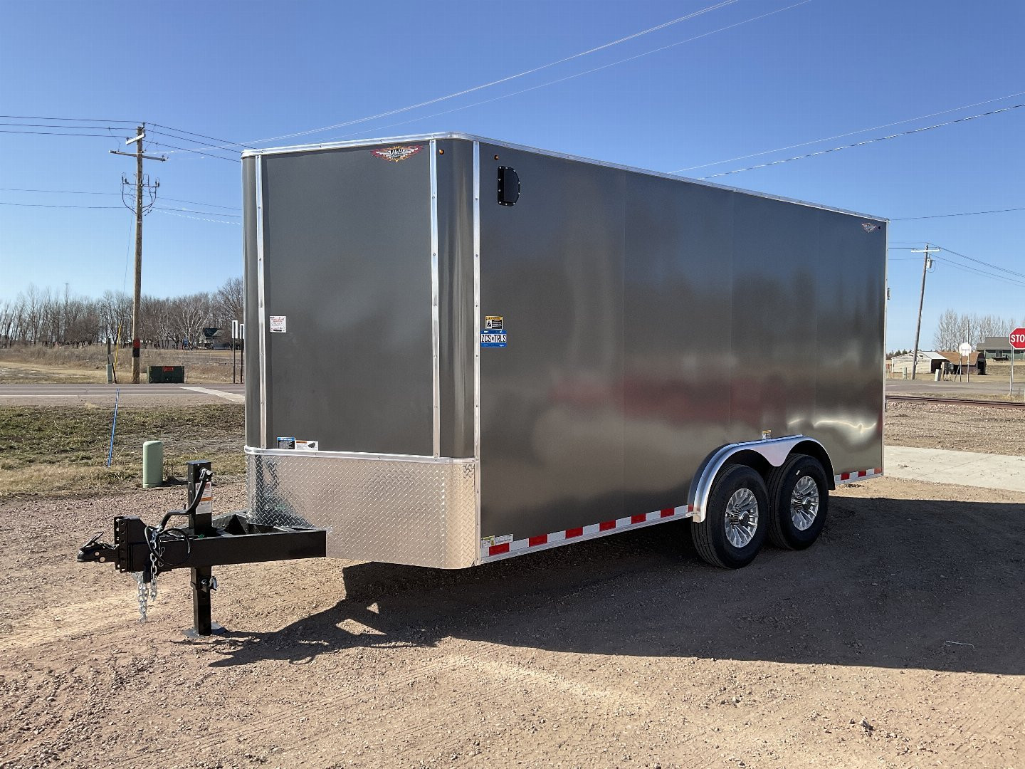 New 2024 H&H Trailers H9616TFTV-140 Cargo / Enclosed Trailer | Sherburn ...