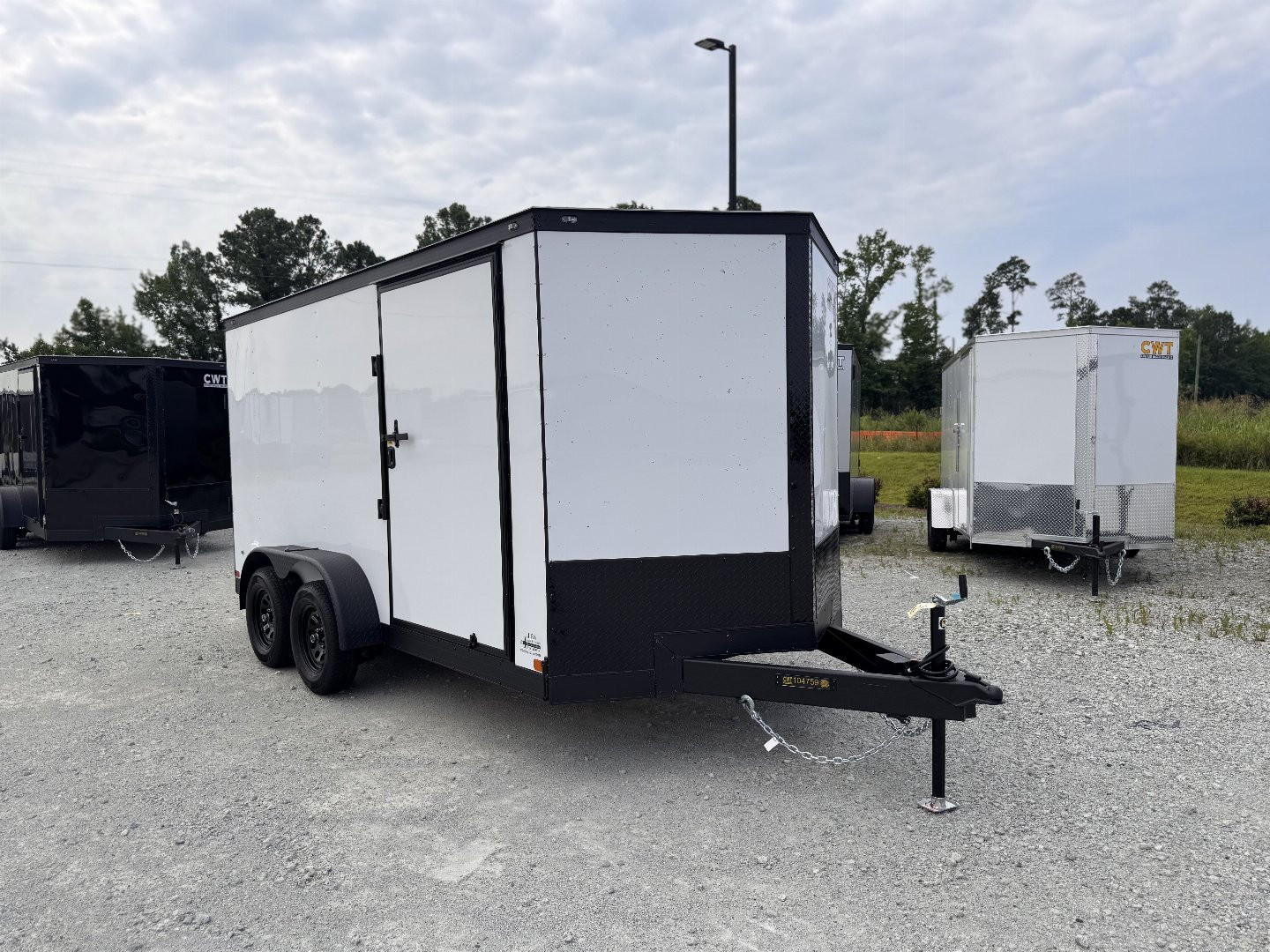 New 2025 Covered Wagon Trailers 7X16TA-GOLD Cargo / Enclosed Trailer ...
