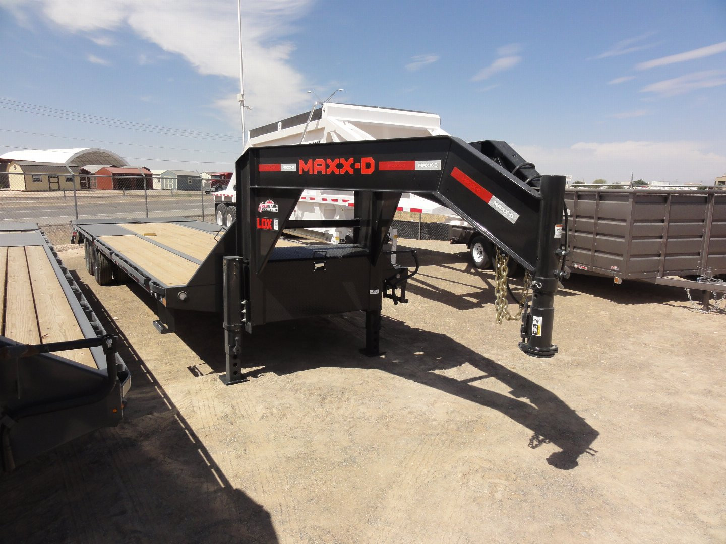 New 2024 MAXXD LDX10230 12K AXLES Flatbed Trailer | El Paso Texas