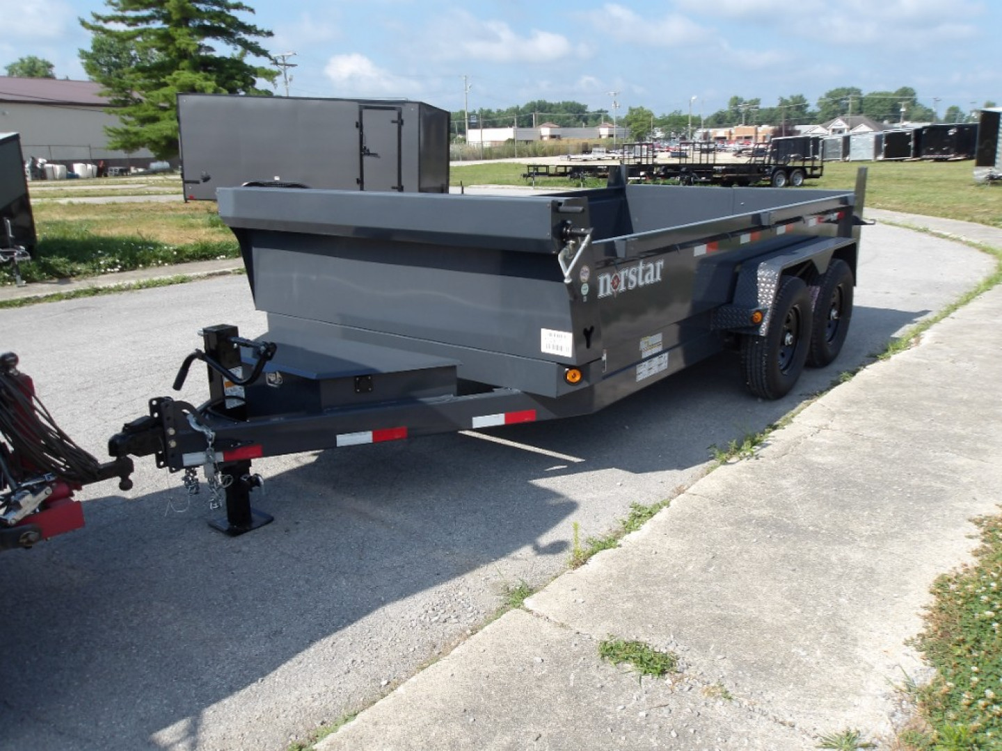 New 2026 Norstar DCB8314072ES2GRY Dump Trailer | Decatur Indiana