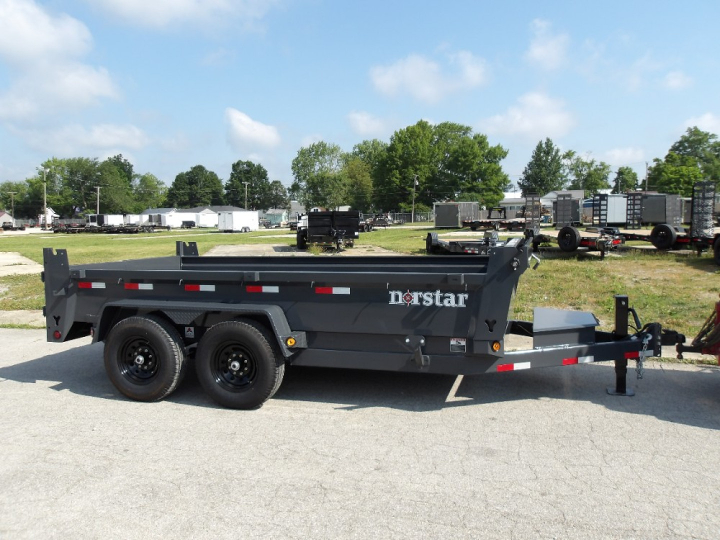 New 2026 Norstar DCB8314072ES2GRY Dump Trailer | Decatur Indiana