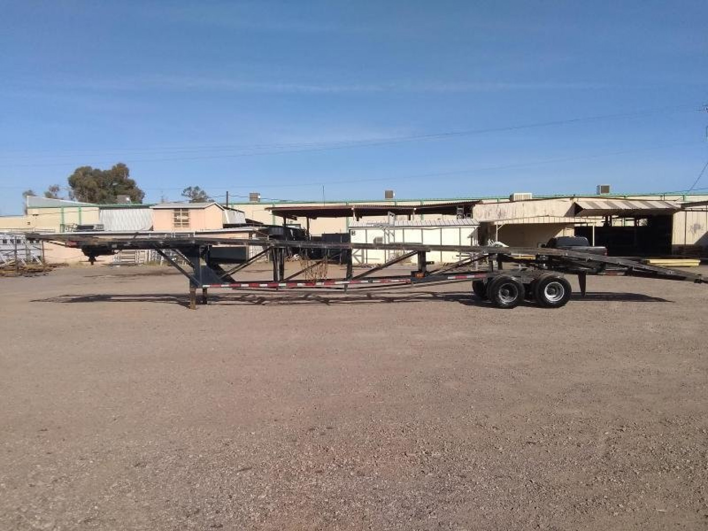 Used 2008 Kaufman Trailers 50' WEDGE CAR HAULER Car / Racing Trailer ...