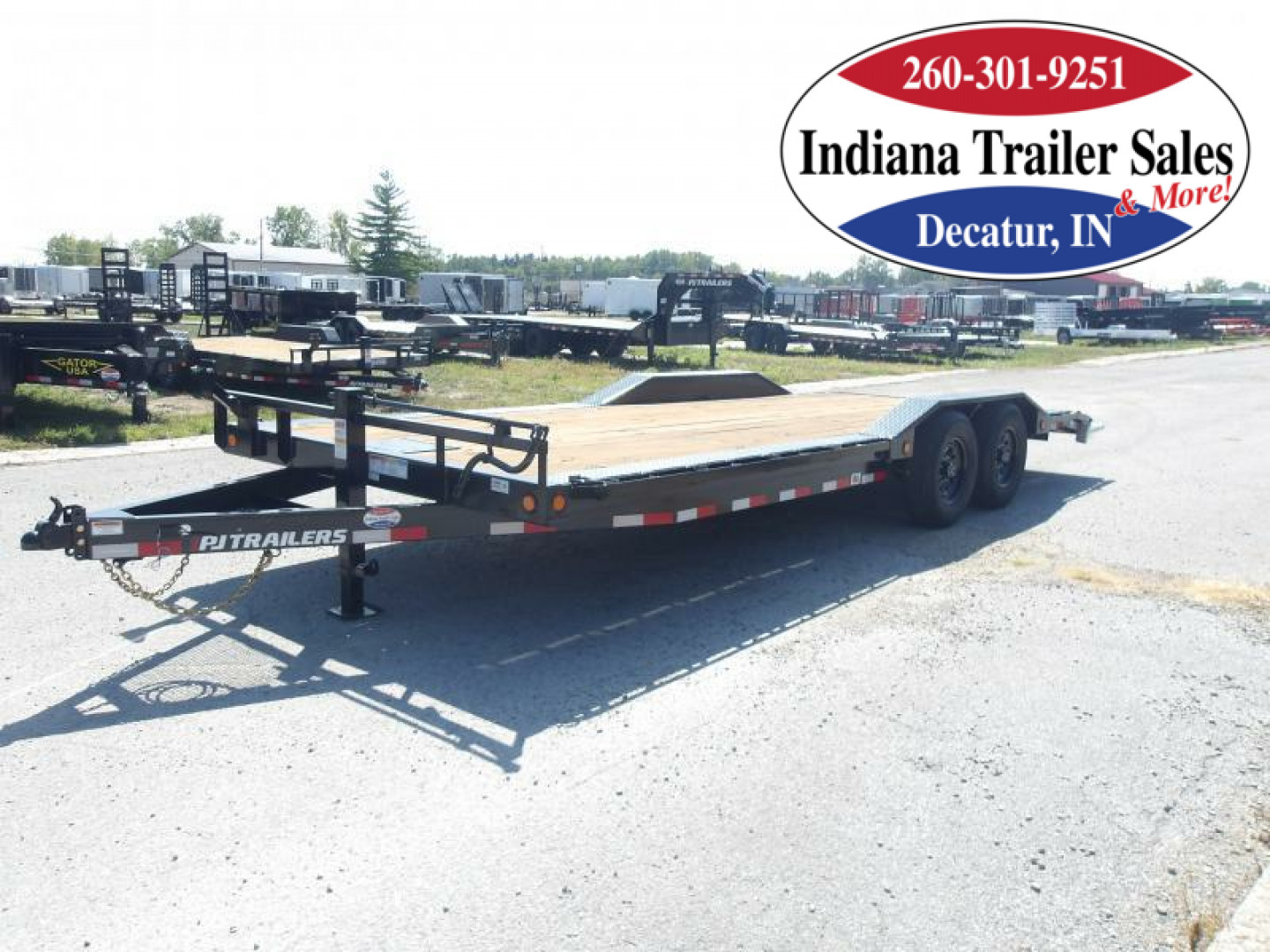 New 2024 PJ Trailers 102x22 B6222 Car Hauler Trailer | Decatur Indiana